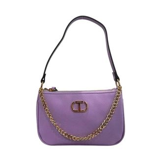Twinset Polyethylen Clutch Bag - - Bags - Damen - Lila - ONE SIZE