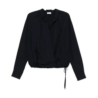 Dries Van Noten Damen, Blusen & Hemden, Blau, MGr&ouml;&szlig;e