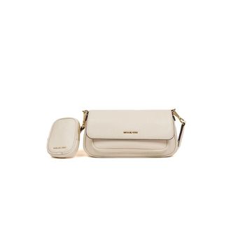 Michael Kors Jet Set Travel Small Flap Crossbody Mit Tech-Anhang - - Bags - Damen - Beige - ONE SIZE