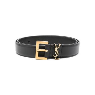 Saint Laurent Cassandre Buckle Belt