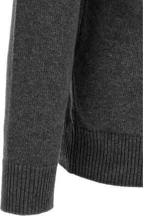 Stone Island Virgin Wool Sweater - Gray