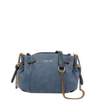 Liu Jo Femme, Sacs, Bleu, Taille: ONE Size Logo Shoulder Bag
