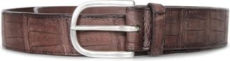 Orciani Homme, Accessoires, Brun, Taille: 100 CM Ceinture en Cuir Marron Accessoires Homme