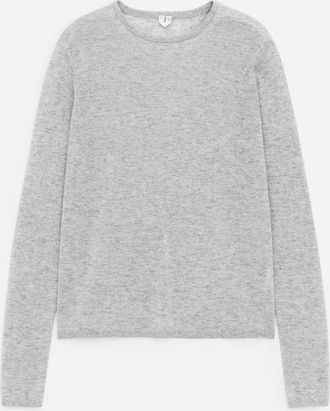 Arket Pullover Aus Reinem Kaschmir -Grau