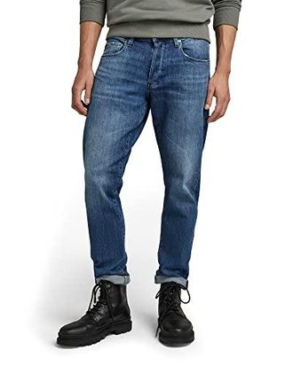 G-Star G-Star Homme Jean 3301 Regular Tapered, Bleu (faded santorini 51003-C911-C767), 27W / 32L