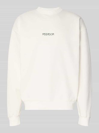 Pegador Oversized Sweatshirt mit Logo-Print Modell Stavoren