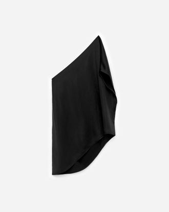 Arket Einschultriges Top -Schwarz