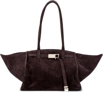 Benedetta Bruzziches sac cabas en cuir - Marron