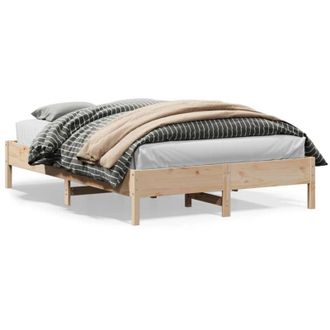 vidaXL Cadre de lit 160x200 cm bois de pin massif