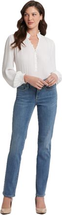 NYDJ Damen Marilyn Straight Denim Jeans, New Heyburn, 46