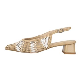 Notre-V D25409 Slingbacks - - Shoes - Damen - Beige - 38 EU