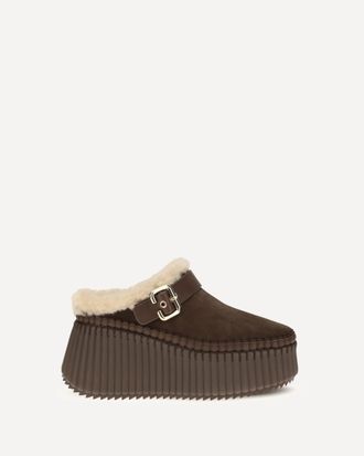 Chlo&eacute; Nama Wedge Mules unisex 39