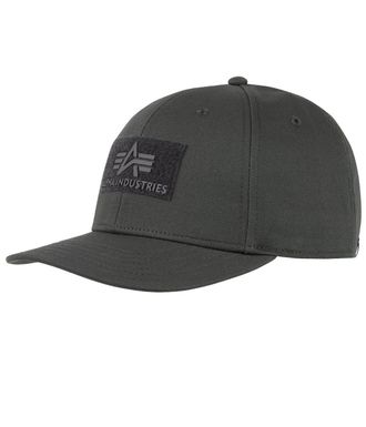 Alpha Industries Alpha Industries Herren VLC Cap Unisex Basecap Baseballkappe, Vintage Grey, Einheitsgr&ouml;&szlig;e EU