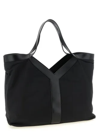 Saint Laurent Mens Black Calfskin Tote Bag