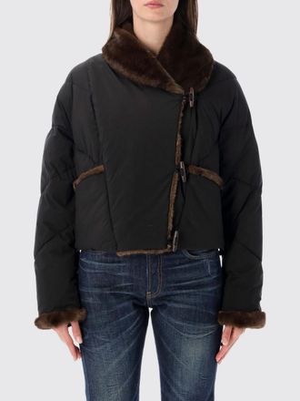 Urban Code Veste courte matelass&eacute;e en polyester avec col en fausse fourrure