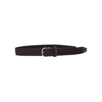 Anderson's Ceinture tress&eacute;e en cuir de 3-5 cm - Homme - Accessoires - Brun - Taille: 95 CM