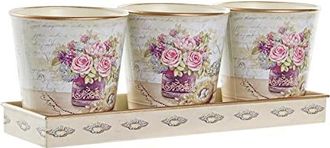 DKD Home Decor Blumentopf-Set, Standard