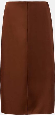 Dorothee Schumacher High-Rise-Bleistiftrock Shiny Statement