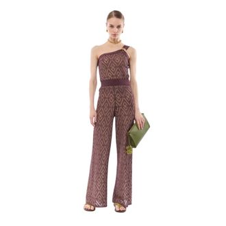 Nenette Damen, Jumpsuits & Playsuits, Braun, LGr&ouml;&szlig;e