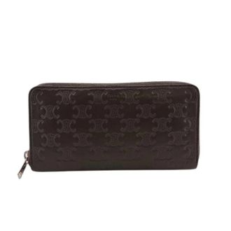 Celine Portefeuille long (bi-pli) Pre-owned - Femme - Pre-owned - Gris - Taille: ONE Size