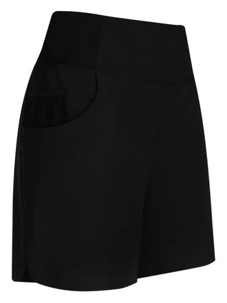 LaMunt Shorts mit hohem Bund - Schwarz