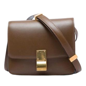 Celine Pre-owned Sac Bandouli&egrave;re Classique Box - Femme - Pre-owned - Brun - Taille: ONE Size