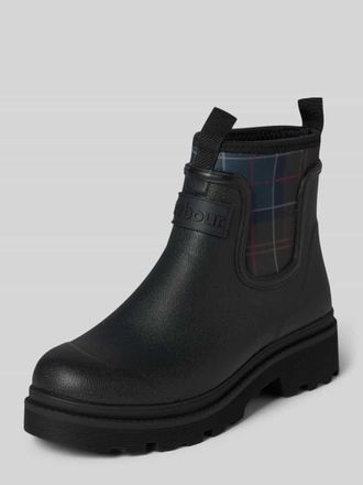 Barbour Stiefel mit Label-Pr&auml;gung Modell Cynthia Chelsea Welly