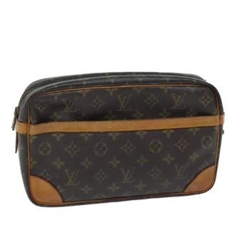 Louis Vuitton Pre-owned Canvas clutches - - Pre-owned - Damen - Braun - ONE SIZE