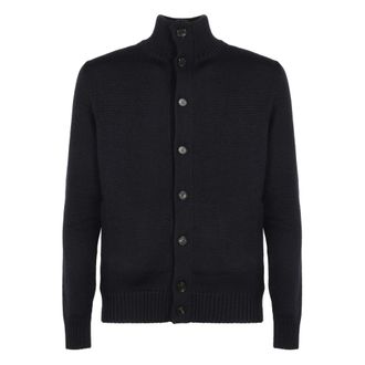 Slowear Slowear, Homme, Pulls, Bleu, Taille: XL Cardigan en laine