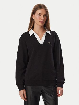 Karl Lagerfeld Sweatshirt B4W20062 Schwarz Regular Fit