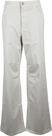 Fay Femme, Jeans, Beige, Taille: W29 Jean &Eacute;vas&eacute; Cinq Poches