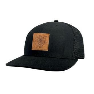 John Deere Casquette vintage avec logo &eacute;dition limit&eacute;e, Patch noir et noir, Taille unique