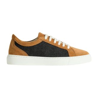 Kiton Cotton Sneakers - - Shoes - Damen - Braun - 38 EU