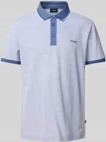 Joop Poloshirt mit Label-Stitching