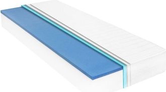 vidaXL Matratze 100 x 200 cm Viskoelastischer Memory-Schaum 18 cm - Vidaxl