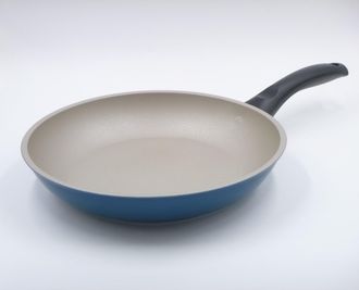 Salutella Zerocolor Antihaft-Pfanne Induktion Glaskeramik und Gas - Durchmesser 24 cm - aus Aluminiumlegierung ohne Nickel Made in Italy - ohne Siebdruck