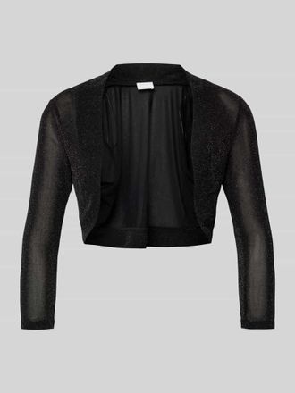 Jake*s Regular Fit Bolero mit Glitter-Effekt