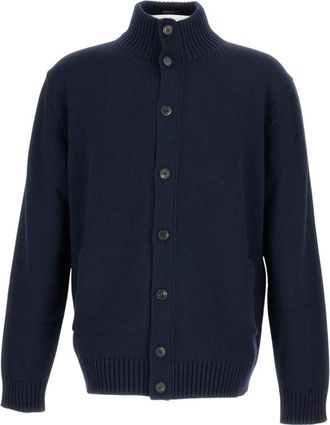 Zanone Homme, Pulls, Bleu, Taille: 3XL Chioto Cardigan