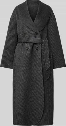 Emporio Armani Mantel mit Schalkragen