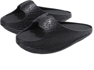 Tosoft Schaukelschuhe for Damen for Abnehmen for Abnehmen Der Beine for Zuhau Gsko Se Yoga Fitness Eva-Massage-Hausschuhe Haltungskorrektur-Sandalen(Black,38