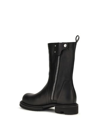 Rick Owens Mens Boots Creeper Gabe Black