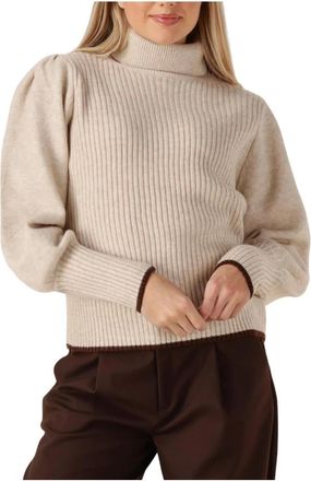 Co'Couture Damen, Strickwaren, Beige, SGr&ouml;&szlig;e