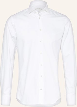 Profuomo Profuomo Hemd Slim Fit Mit Umschlagmanschette weiss