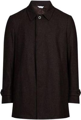 Boglioli Manteau droit en laine vierge