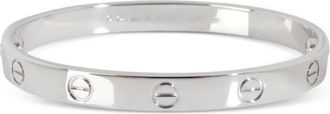 Cartier bracelet Love en or blanc 18ct - Argent