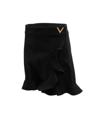 Valentino Garavani Womens Mini Black Skirt