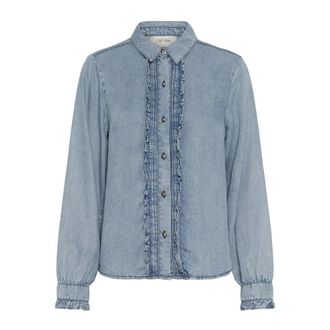 Cream Shirts - - Blouses & Shirts - Damen - Blau - XS