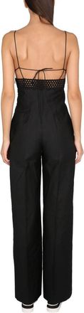 Stella McCartney Sangallo Bustier Jumpsuit - Black
