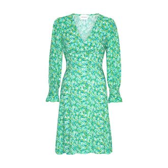 Americandreams Americandreams, Femme, Robes, Vert, Taille: 38 FR Koko Dress Short Closed Back