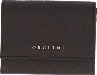 Orciani Kleines Soft Leder Umschlagportemonnaie - - Accessories - Herren - Braun - ONE SIZE